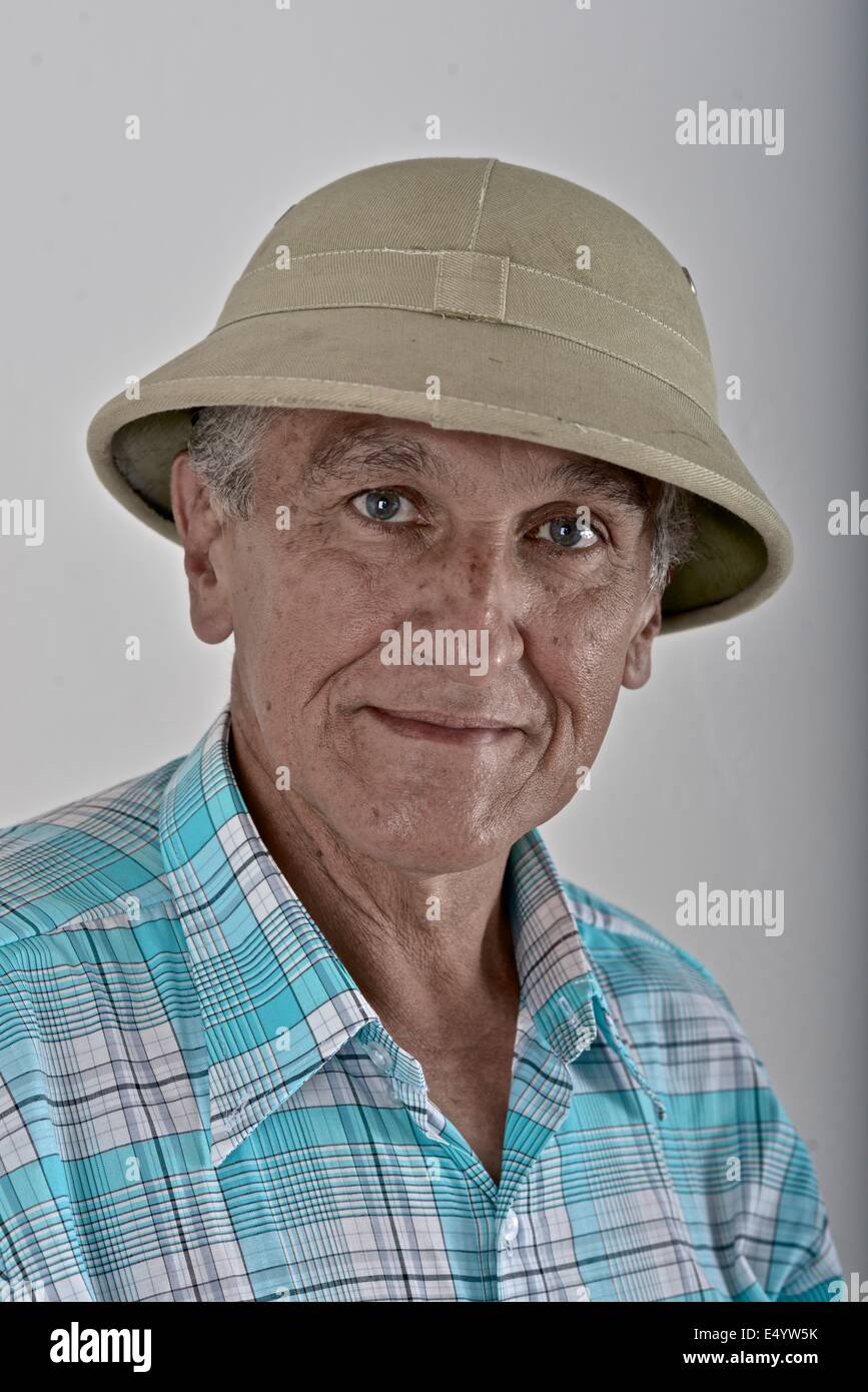 Portrait of an explorer Stock Photo - Alamy