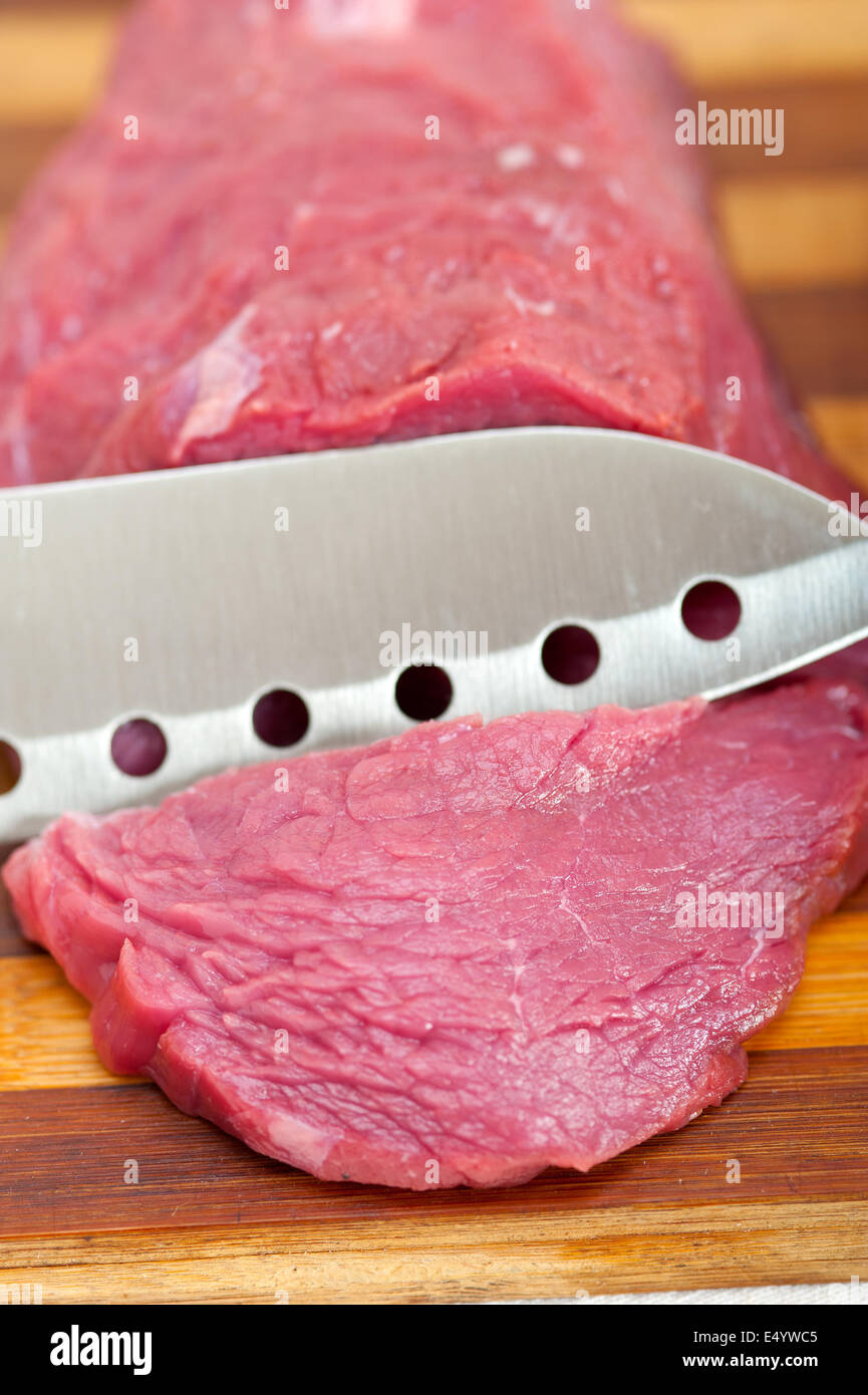 raw beef cutting Stock Photo - Alamy