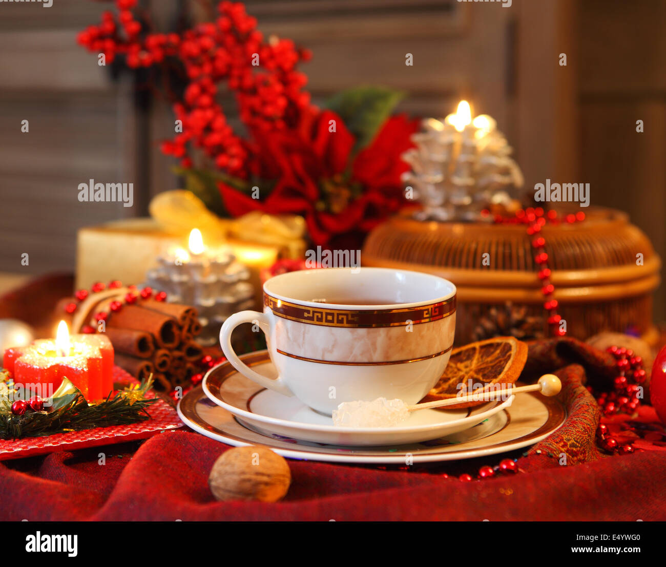 Christmas still life Stock Photo - Alamy