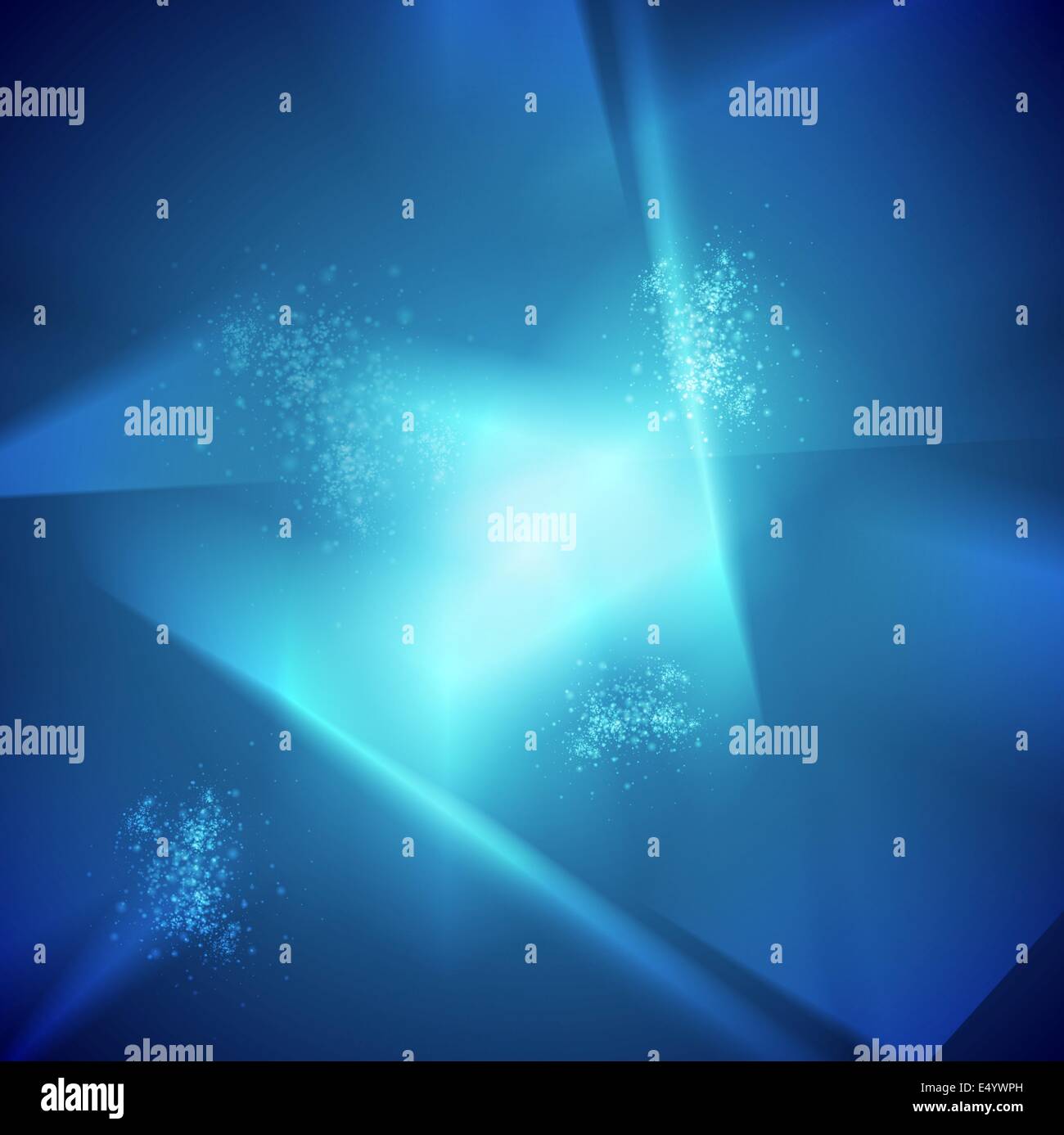 Abstract blue shiny background Stock Photo - Alamy