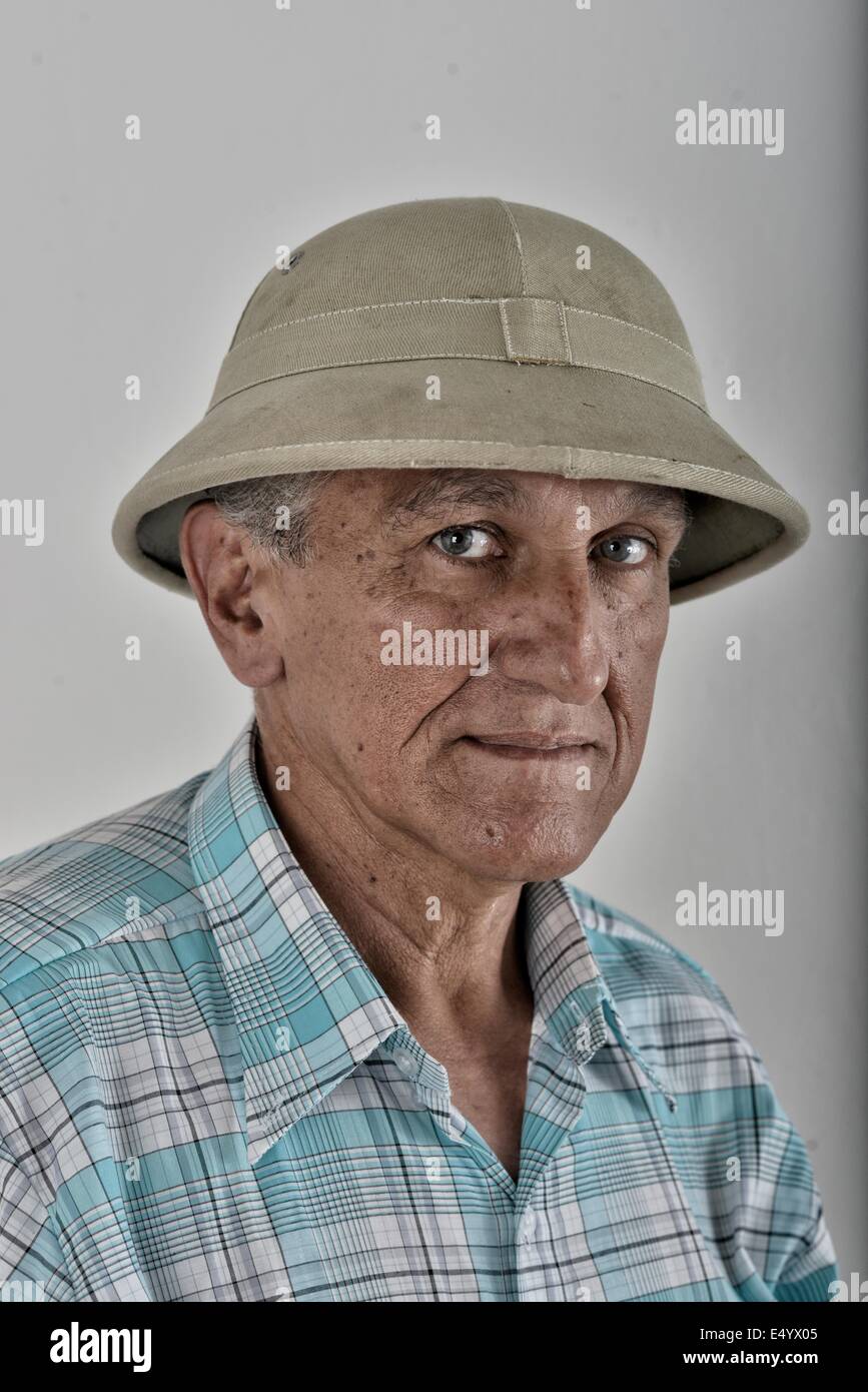 Portrait of an explorer Stock Photo - Alamy