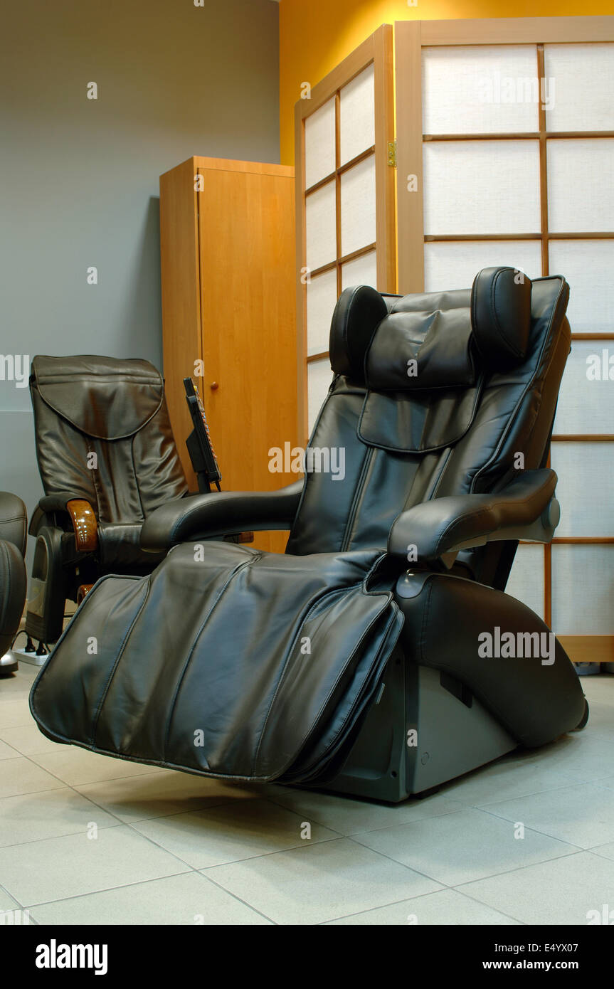 Luxury massage chair hi-res stock photography and images - Alamy