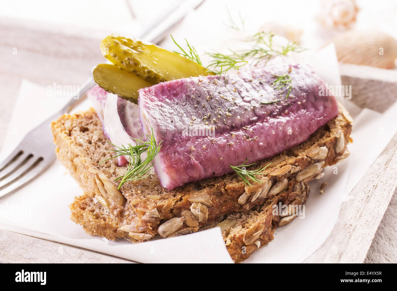 Matjes fish hi-res stock photography and images - Alamy