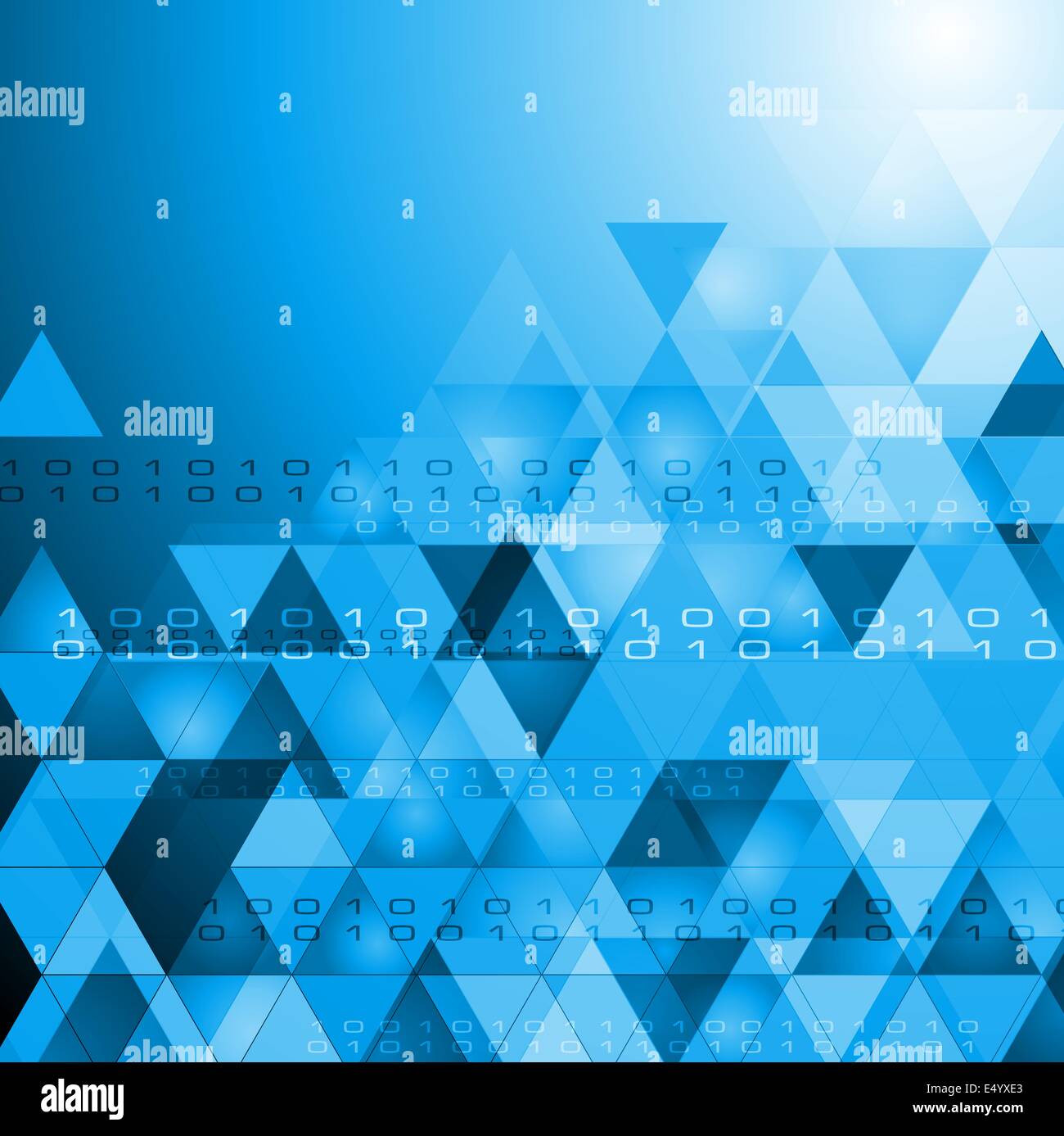 Abstract technology design with triangles Stock Photo - Alamy