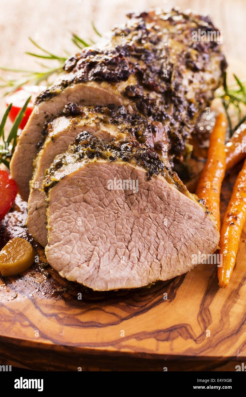 beef fillet roast Stock Photo - Alamy