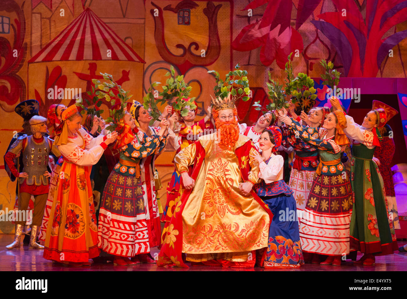Dress rehearsal of Rimsky-Korsakov’s ballet opera Le Coq d’Or (The ...