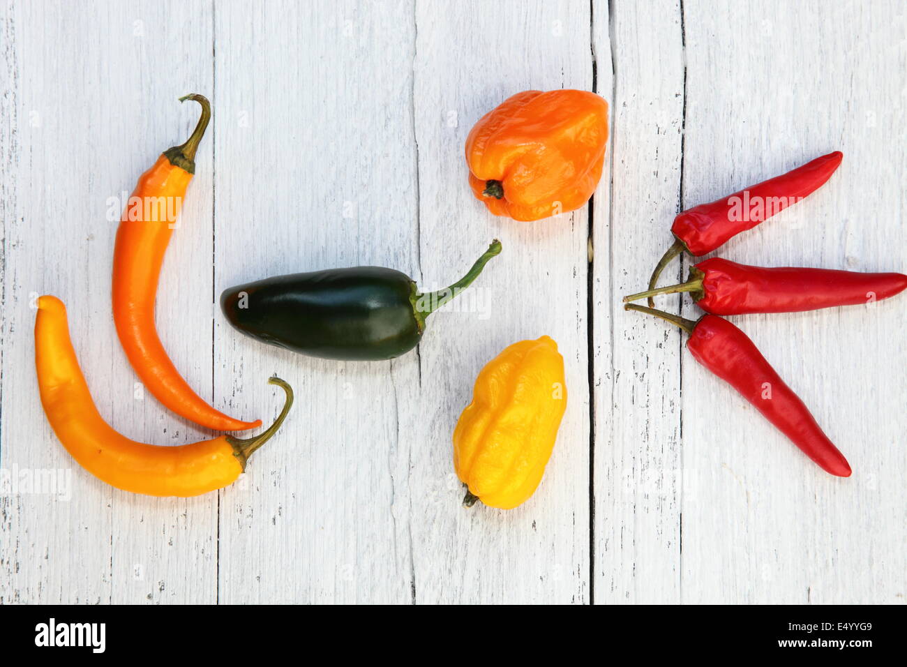 Assorted peppers hi-res stock photography and images - Alamy
