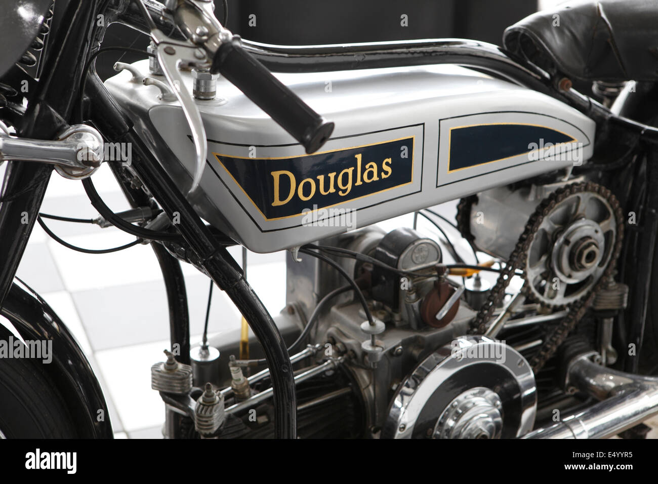Douglas vintage motorcycle hi-res stock photography and images - Alamy