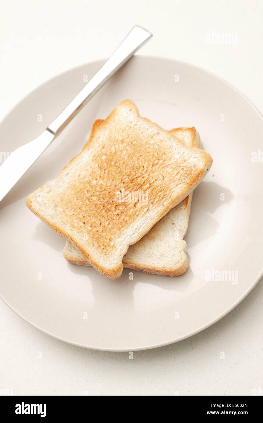 Plain toast knife hi-res stock photography and images - Alamy