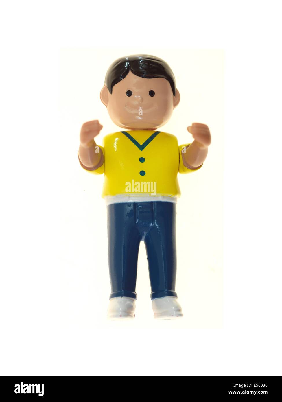 Pointing pose silhouette Cut Out Stock Images & Pictures - Alamy