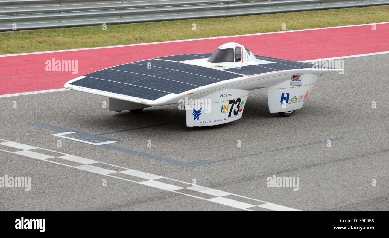 students during qualifying races of the American Solar Challenge. The ...