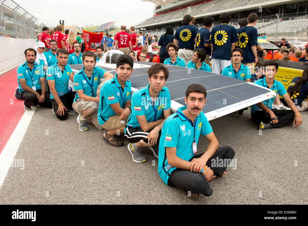 students during qualifying races of the American Solar Challenge. The ...
