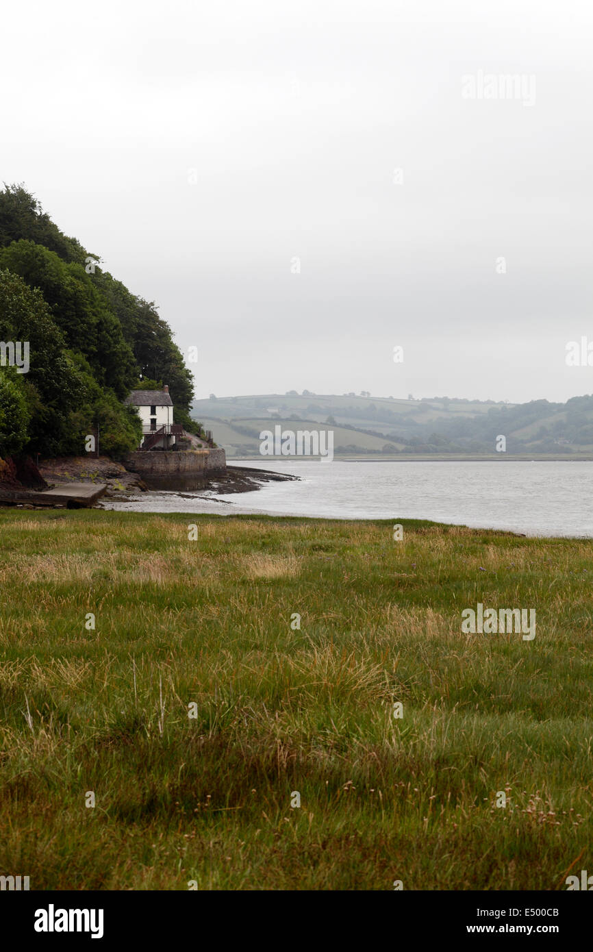 The Boat House, Laugharne Carmarthenshire. Where Dylan Thomas lived ...