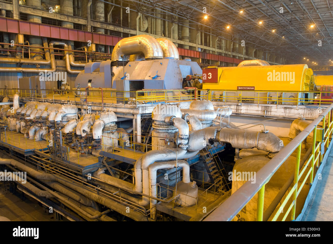 Factory turbine hi-res stock photography and images - Alamy