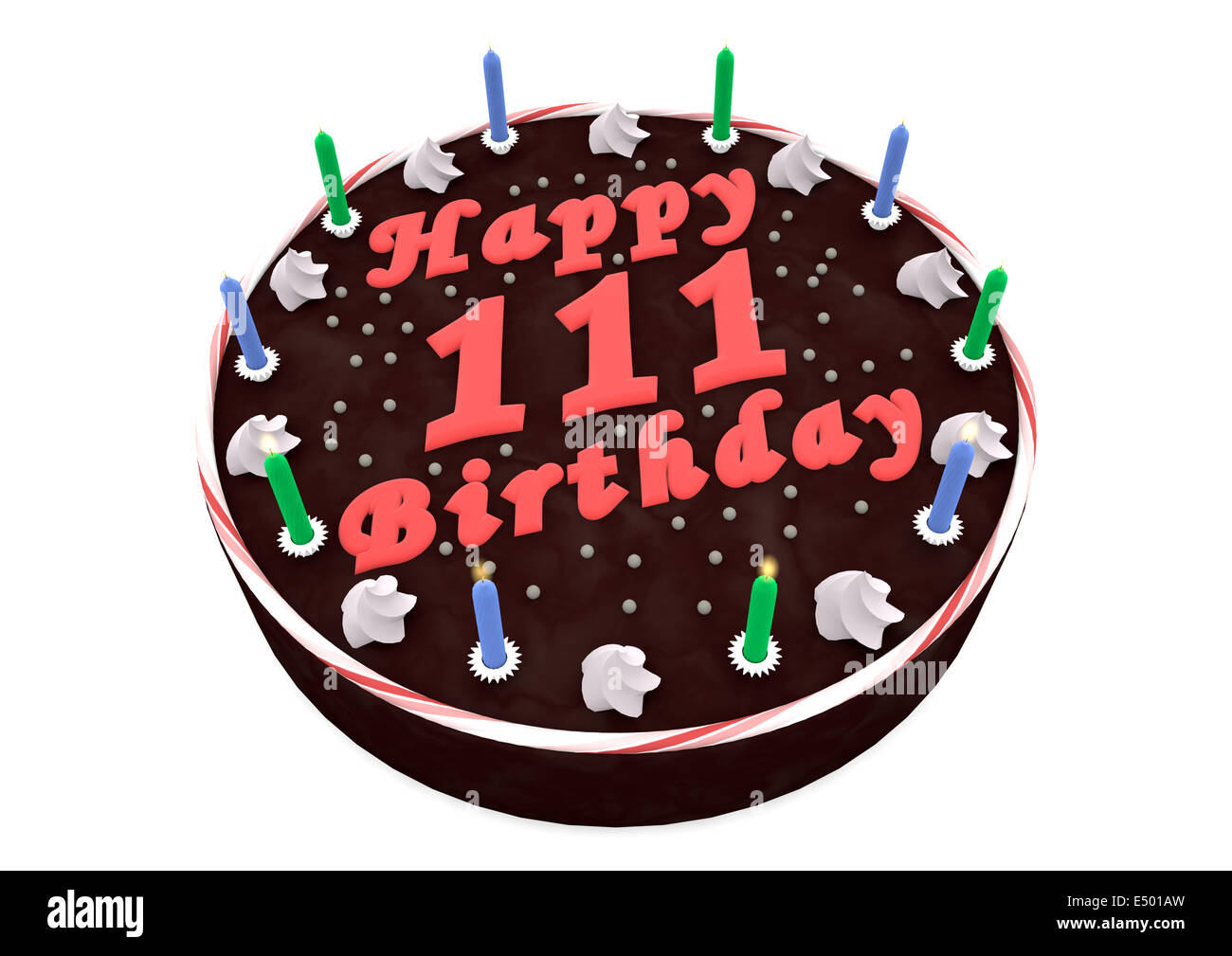 111th anniversary Cut Out Stock Images & Pictures - Alamy