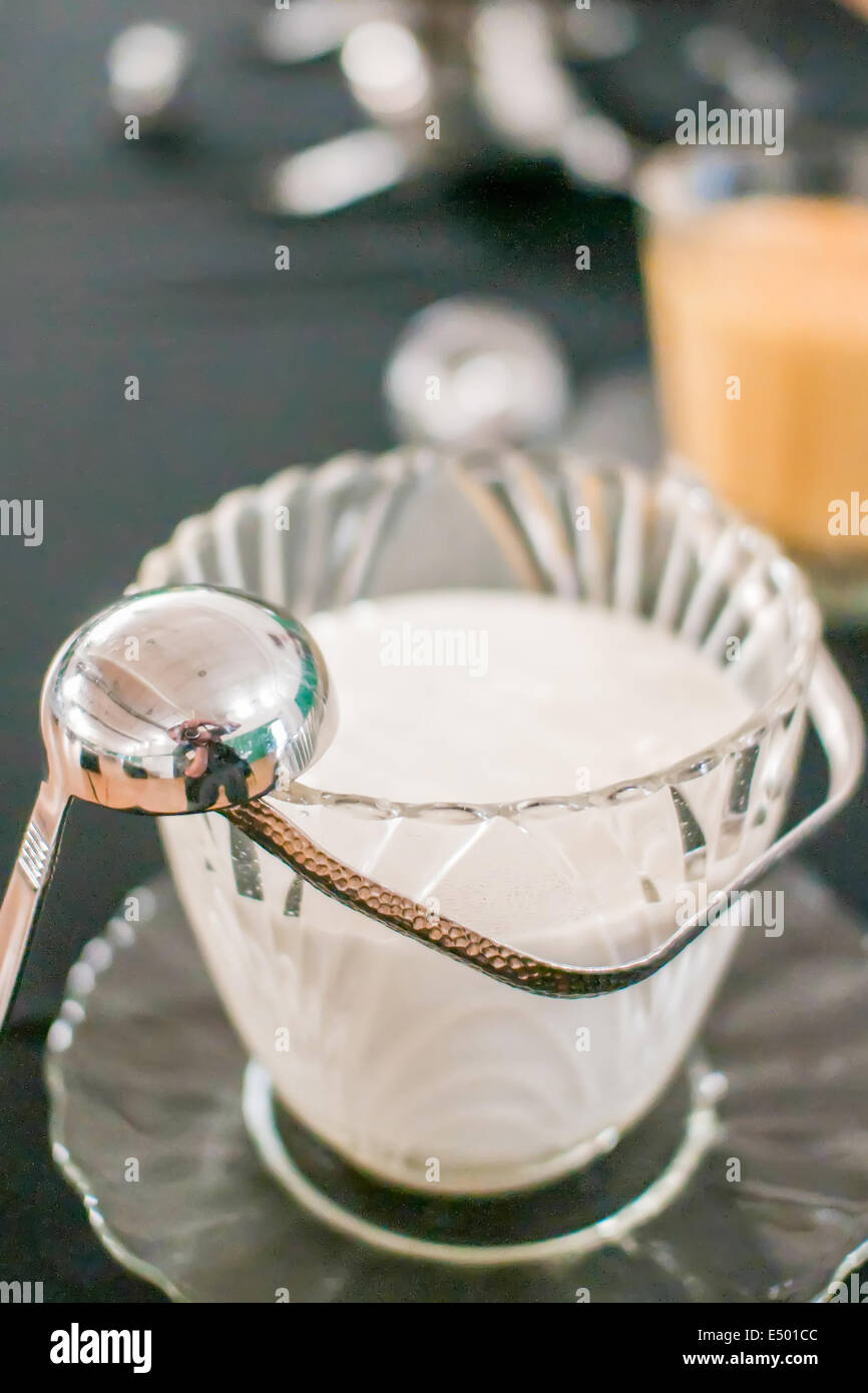 Coffee cup and creamer hi-res stock photography and images - Alamy