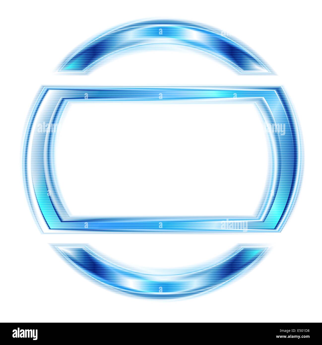 Blue shape hi-res stock photography and images - Alamy