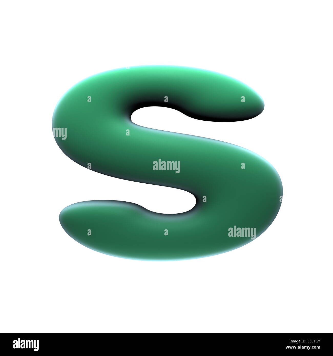 isolated green clay figure Stock Photo - Alamy