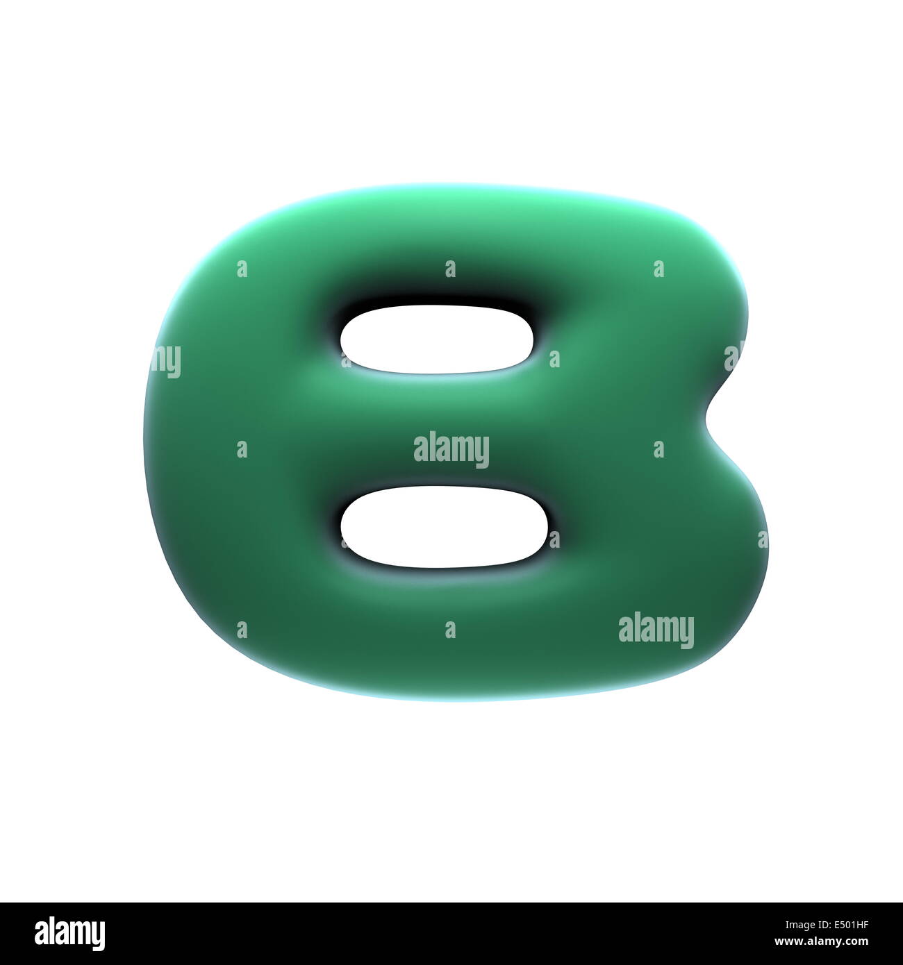 isolated green clay figure Stock Photo - Alamy
