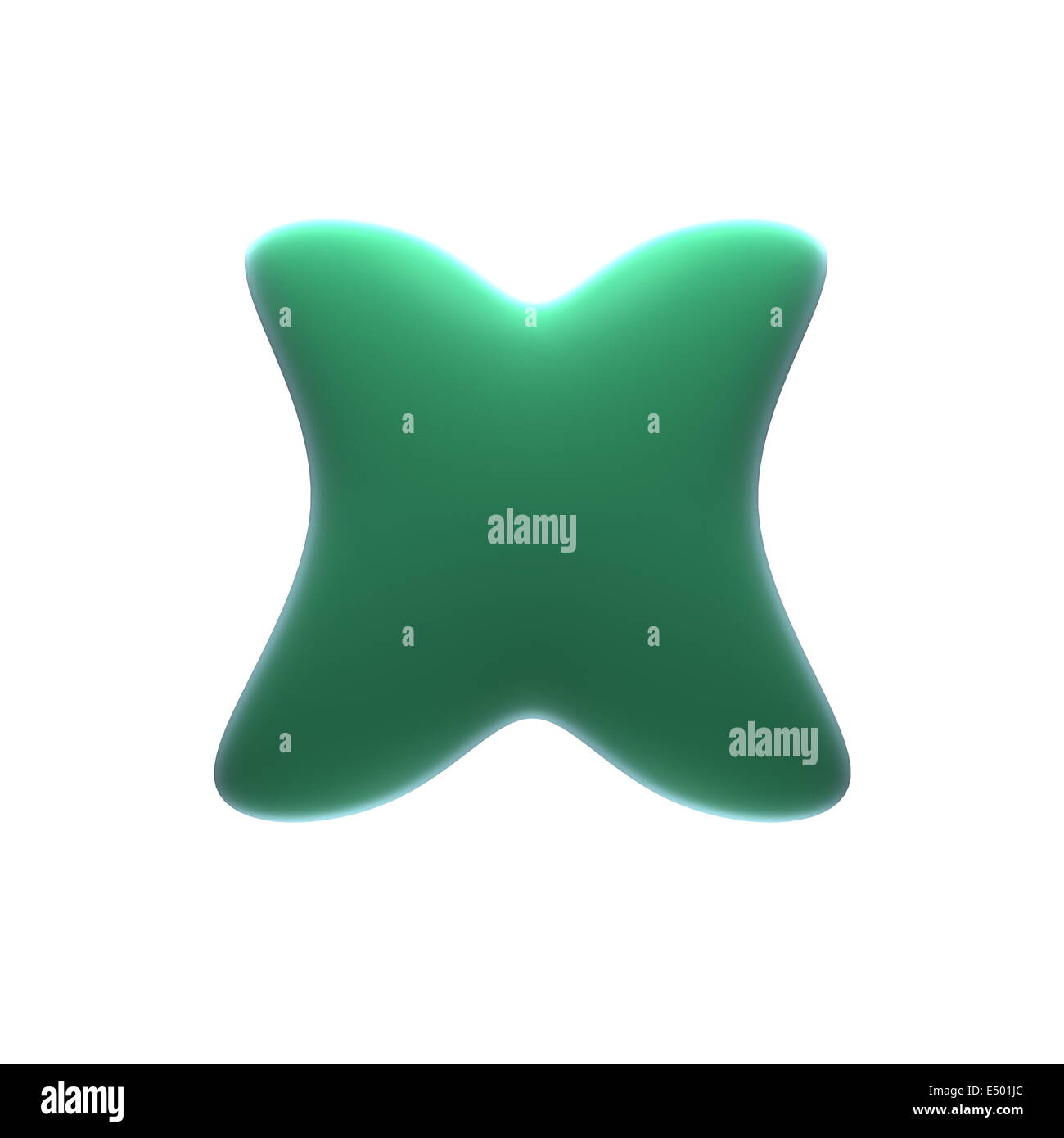 isolated green clay figure Stock Photo - Alamy