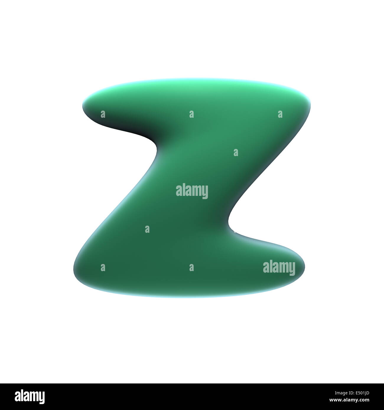 isolated green clay figure Stock Photo - Alamy