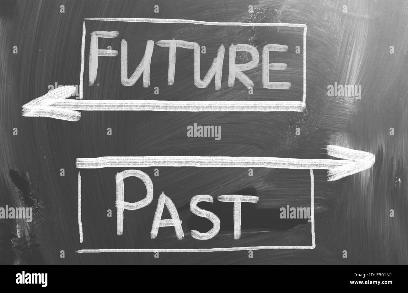 See the future metaphor Black and White Stock Photos & Images - Alamy