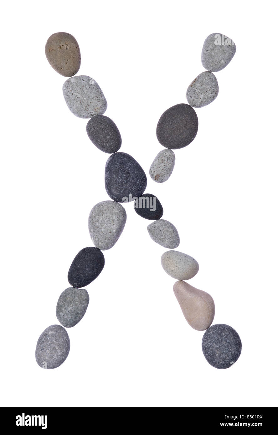 Writing with pebbles Cut Out Stock Images & Pictures - Alamy