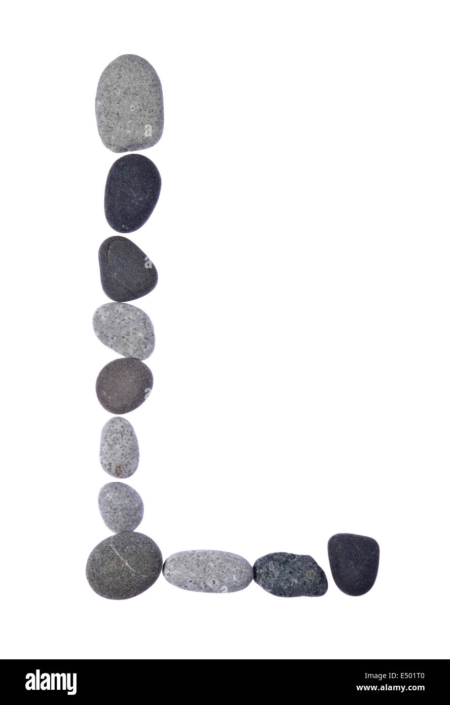 Writing with pebbles Cut Out Stock Images & Pictures - Alamy