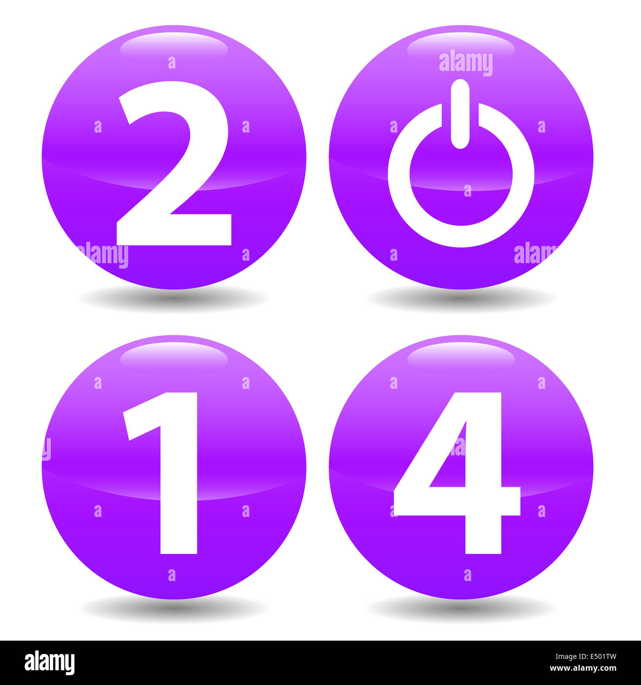 New 2014 icon Stock Photo - Alamy