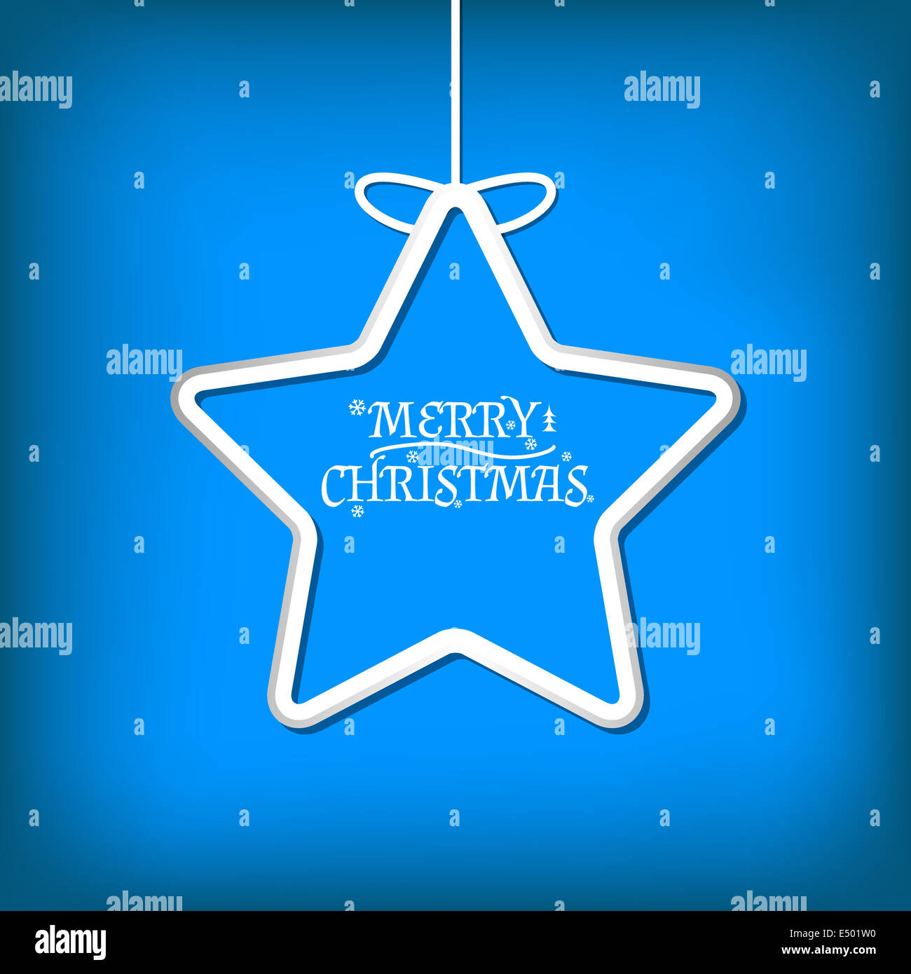 Simple christmas card Stock Photo - Alamy