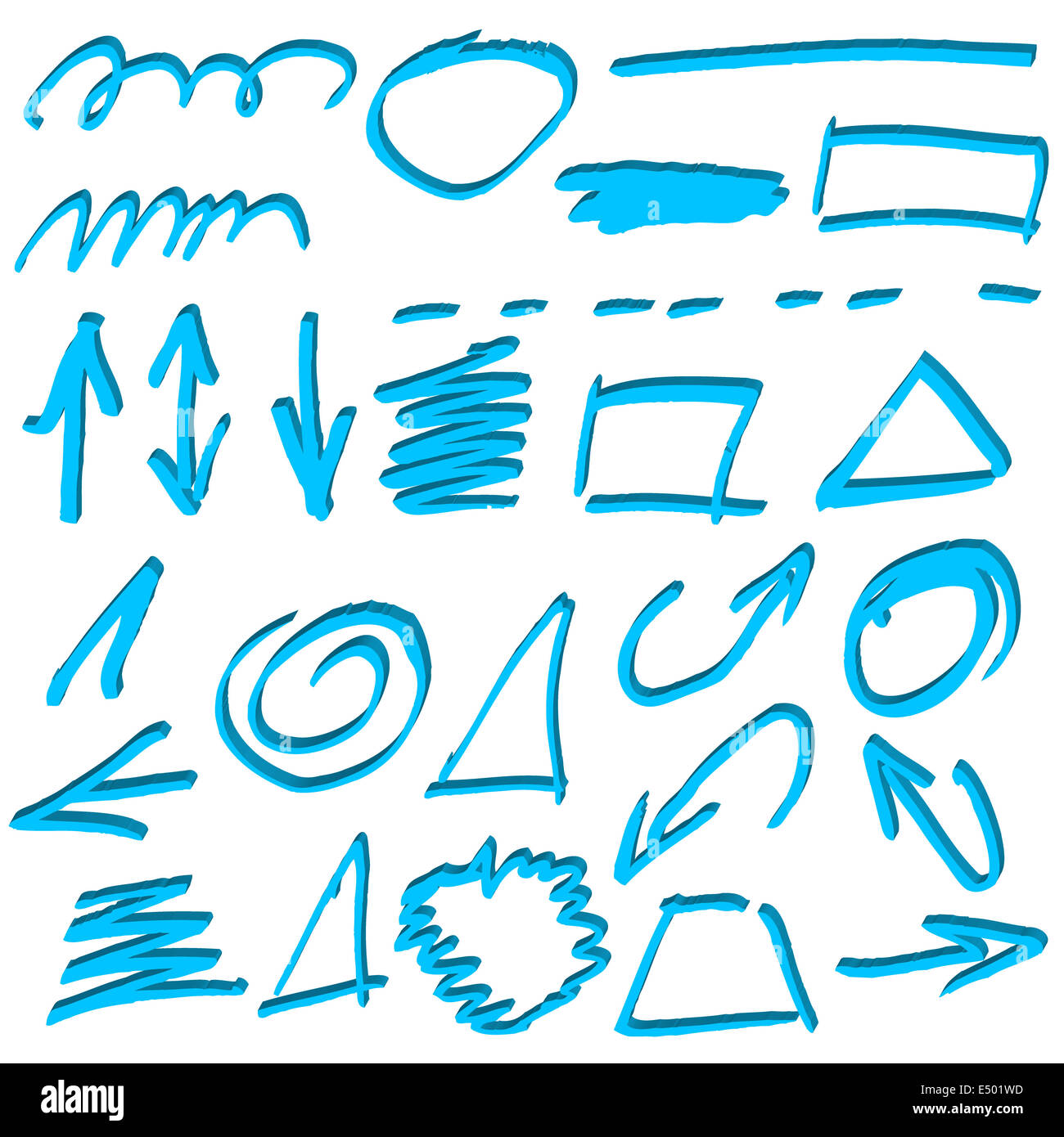 Lead lines Cut Out Stock Images & Pictures - Alamy