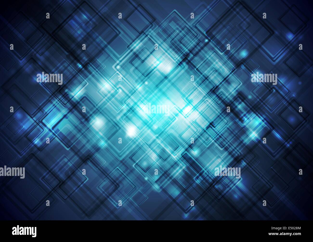 Dark blue hi-tech background Stock Photo - Alamy
