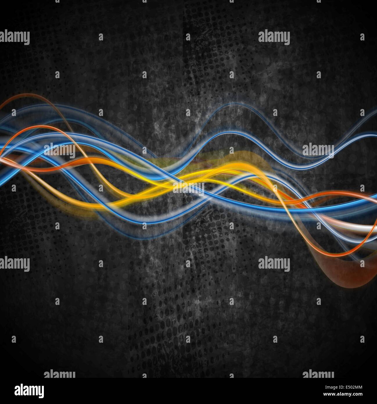 Black grunge waves abstract elegant hi-res stock photography and images - Alamy