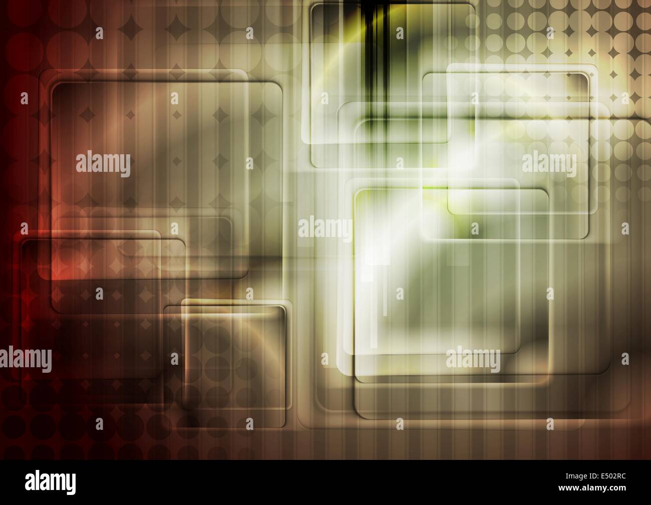 Abstract hi-tech illustration design Stock Photo - Alamy