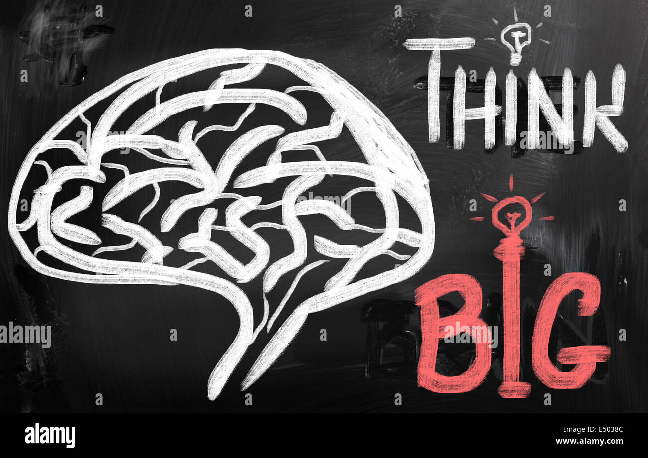 Think Positive Concept Stock Photo - Alamy