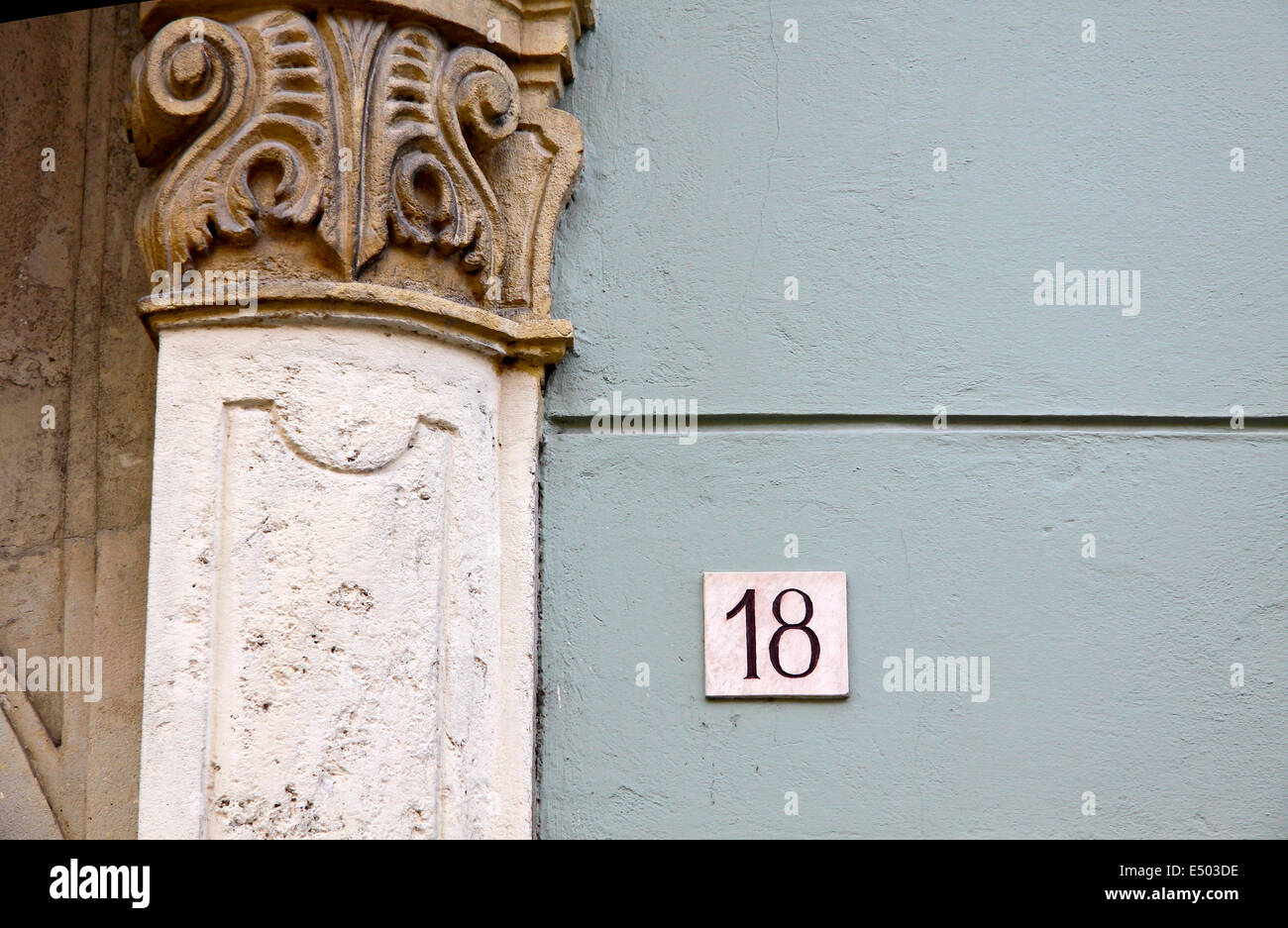 18 number plate hi-res stock photography and images - Alamy