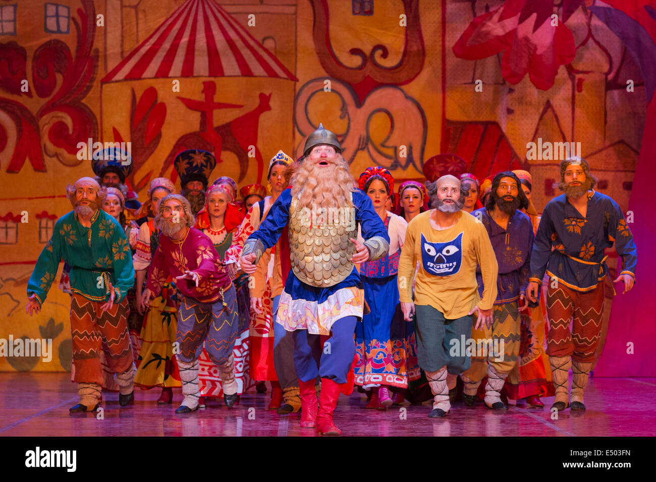 Dress rehearsal of Rimsky-Korsakov’s ballet opera Le Coq d’Or (The ...