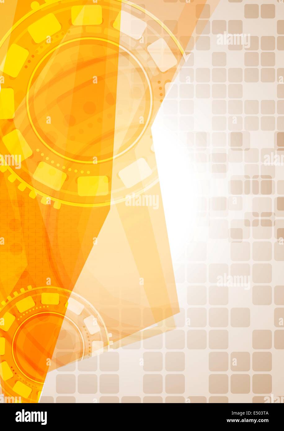 Concept abstract hi-tech background Stock Photo - Alamy