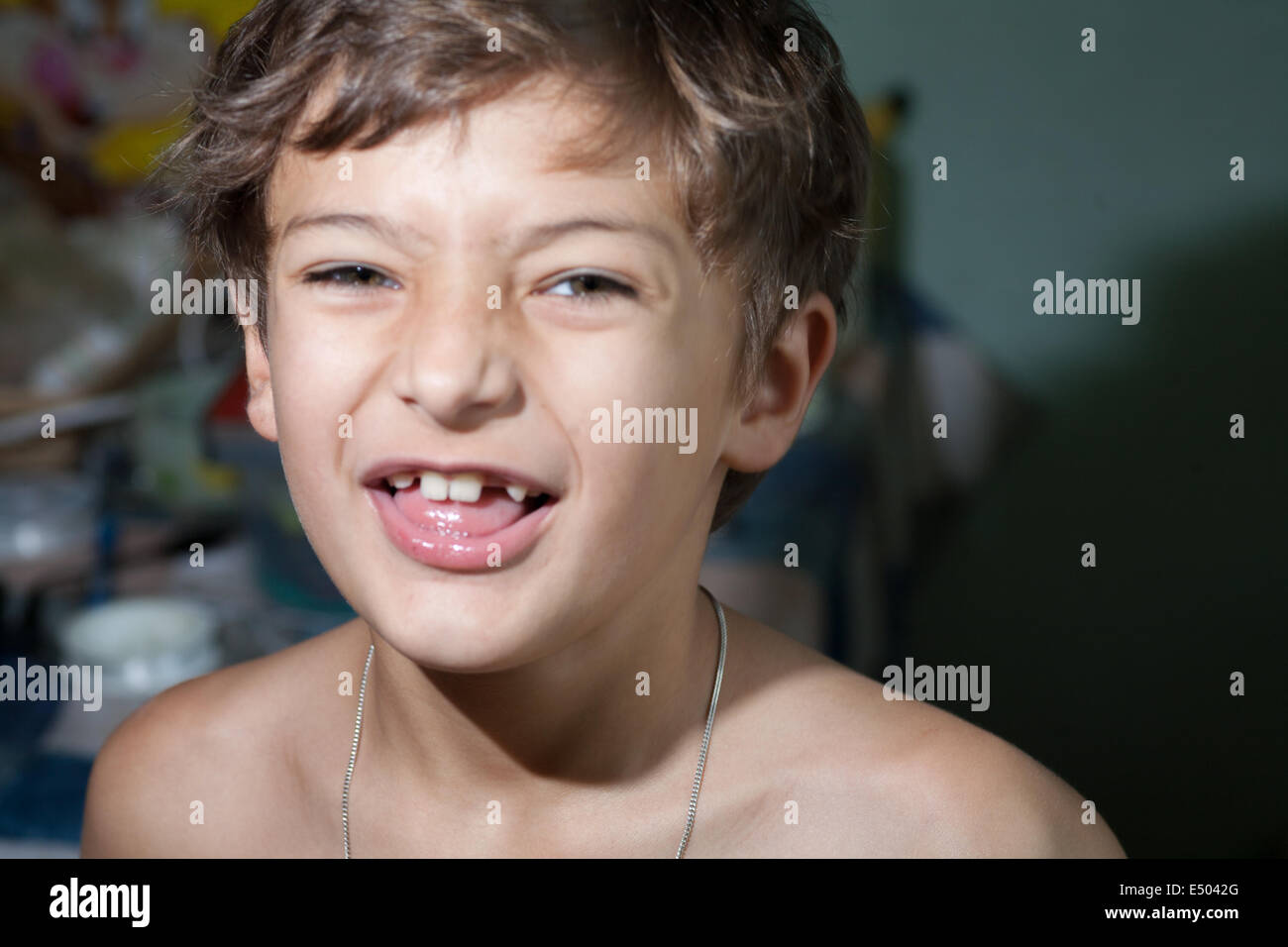 boy make faces Stock Photo - Alamy