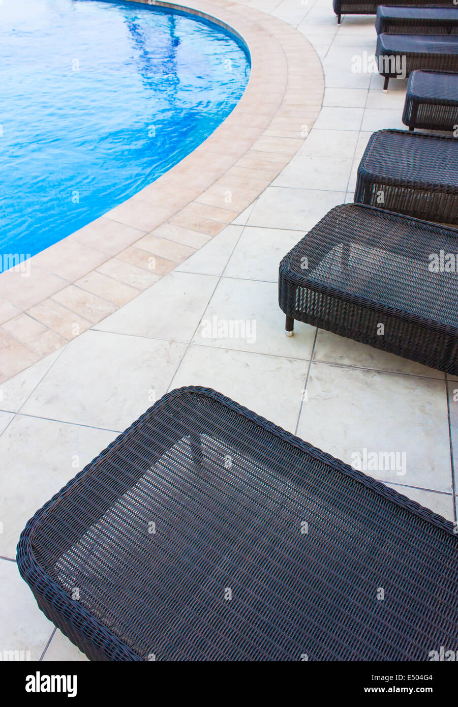 Swimming pool detail Stock Photo - Alamy