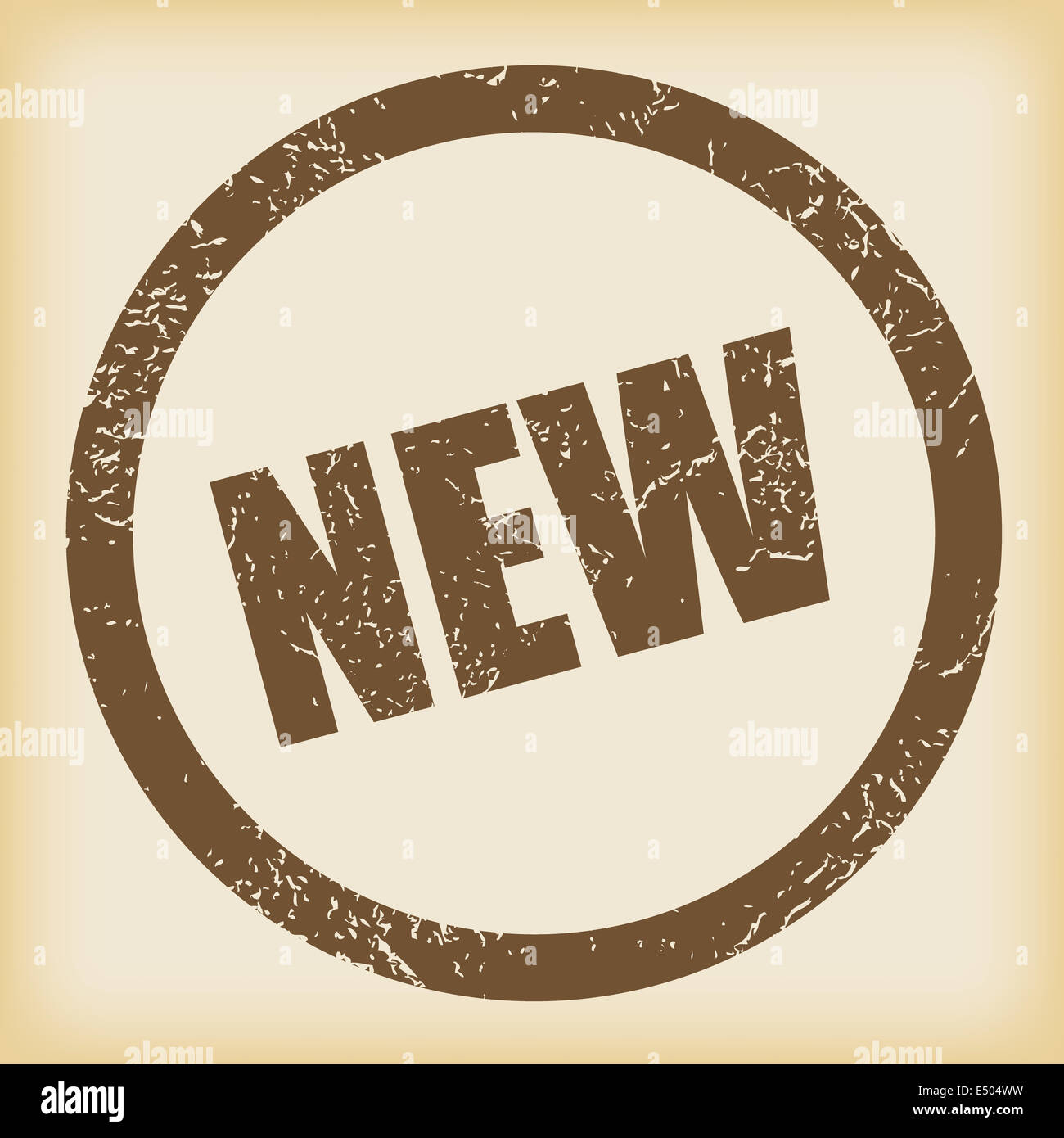 New rubber stamp Stock Photo - Alamy