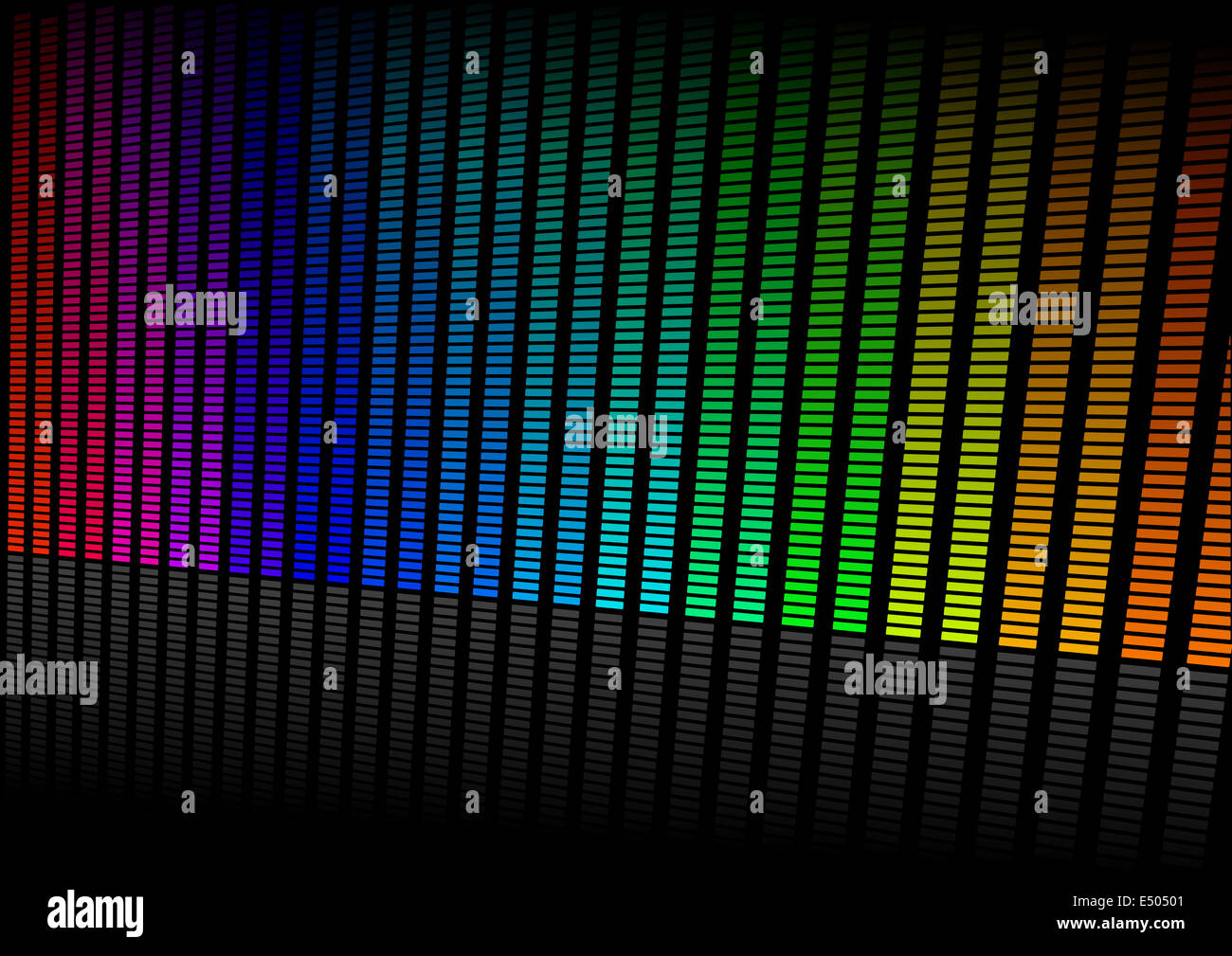Music equalizer visualization hi-res stock photography and images - Alamy
