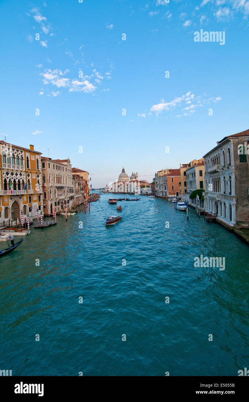 Venice Italy grand canal view Stock Photo - Alamy
