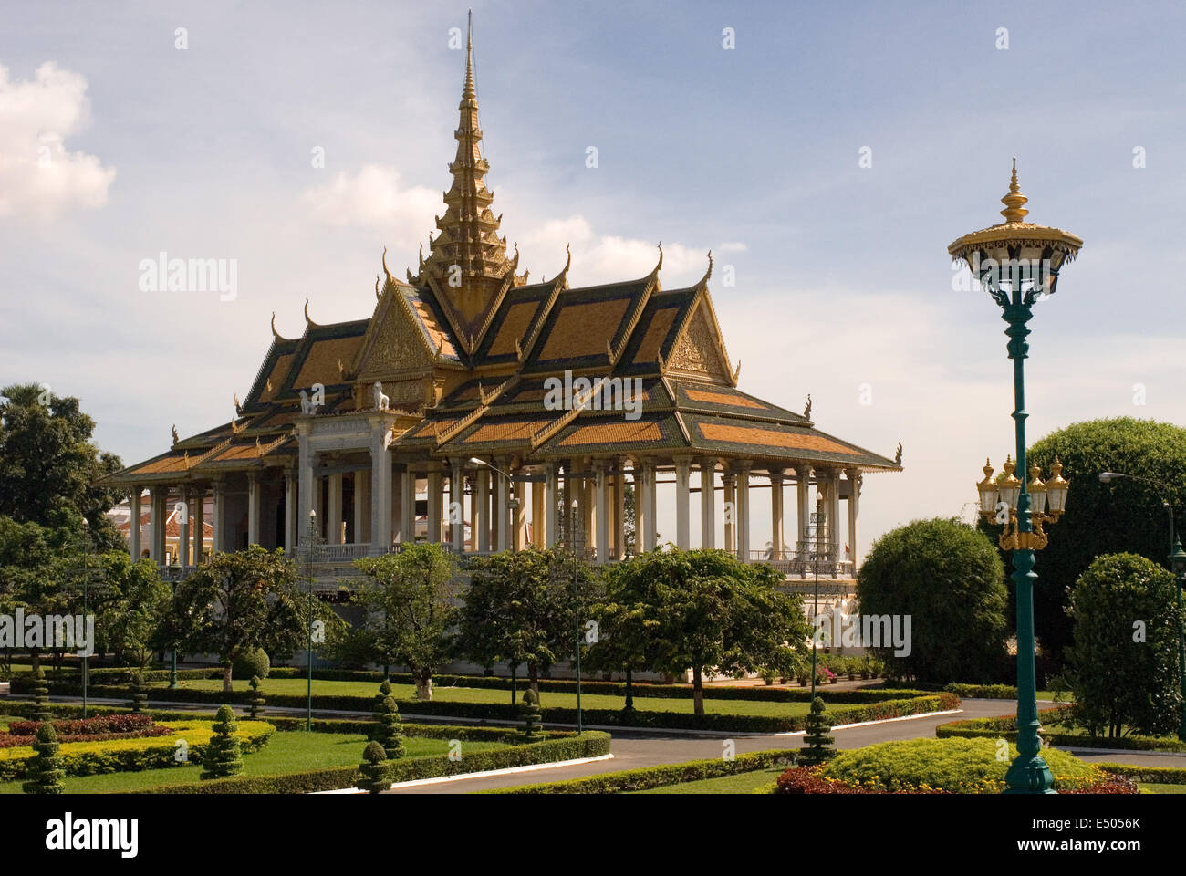 Royal Palace. Phnom Penh. The Royal Palace in Phnom Penh was ...