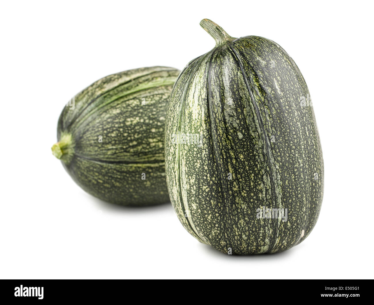 Two fresh green marrows Stock Photo - Alamy