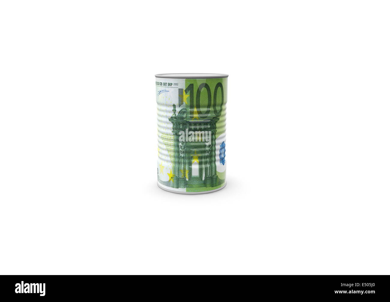 Can for money Cut Out Stock Images & Pictures - Alamy