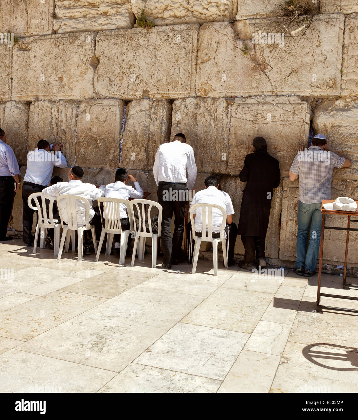 Western wall Jerusalem Stock Photo - Alamy