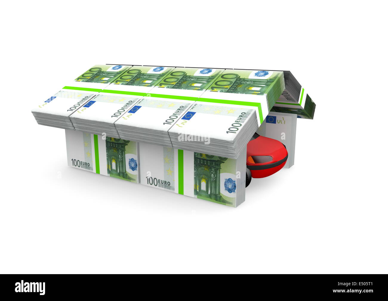 Garage architecture Cut Out Stock Images & Pictures - Alamy