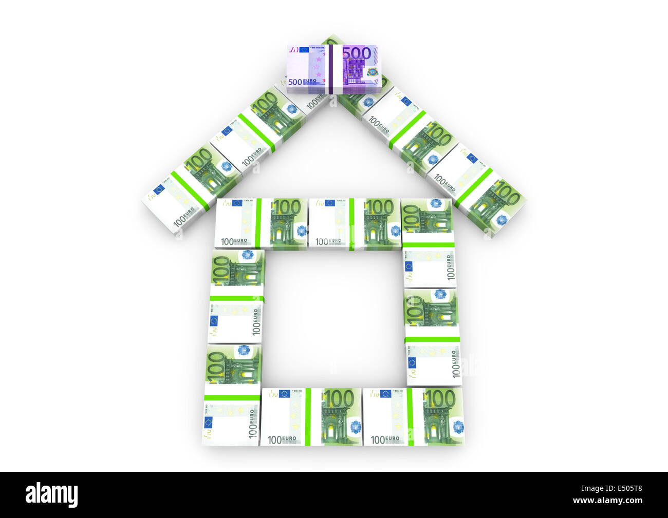 the house of money Stock Photo - Alamy