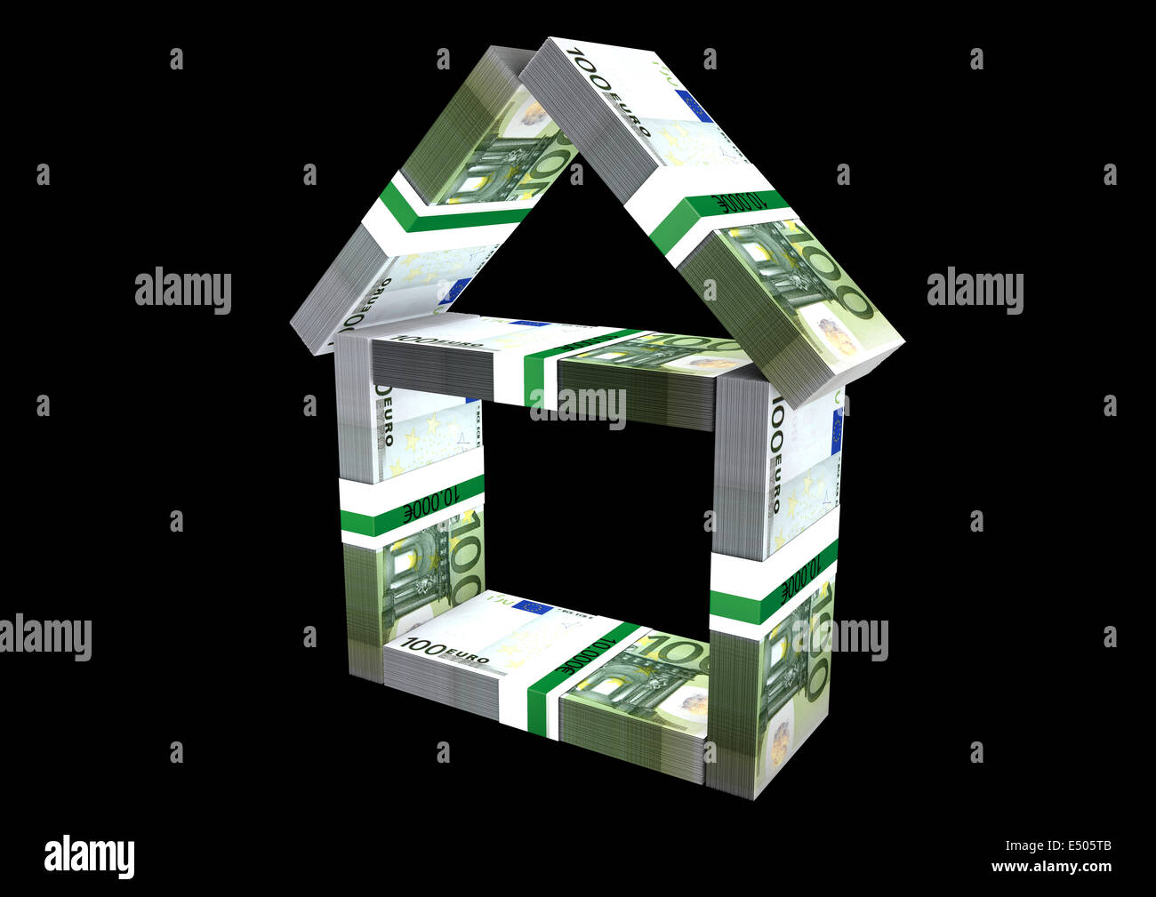 the house of money Stock Photo - Alamy